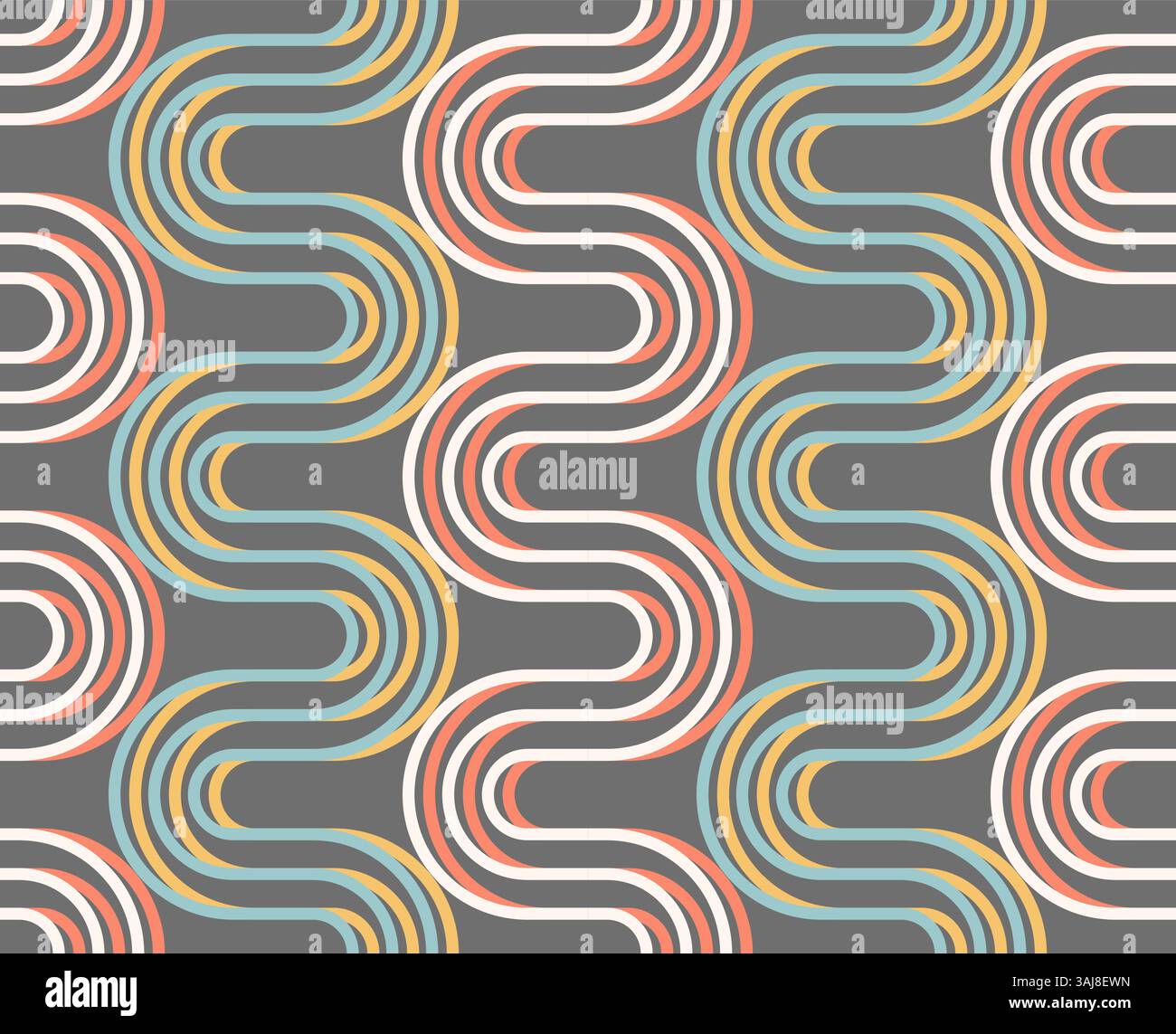 Vector seamless pattern. Simple geometrical design. Abstract background ...