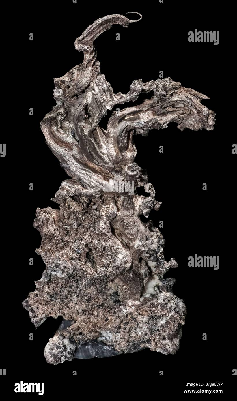 Silver minerals hi-res stock photography and images - Alamy