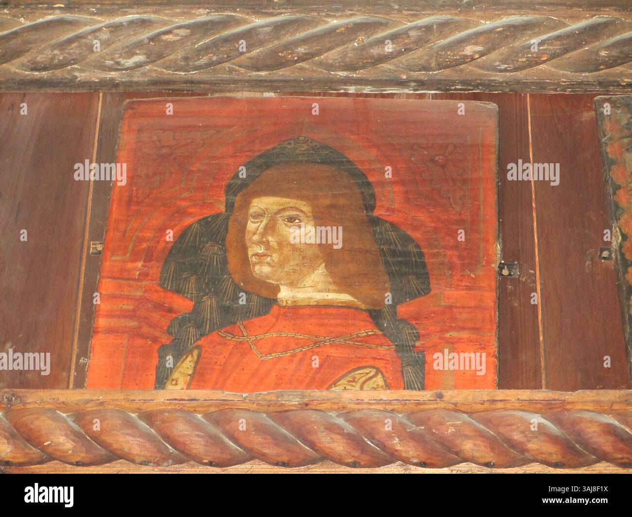 This portrait of a young man from Cassano Magnago, Italy, painted ...