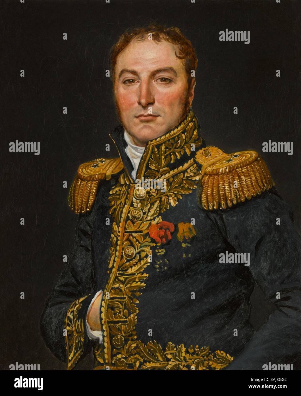 This 1812 oil portrait by Jacques-Louis David depicts General Baron ...