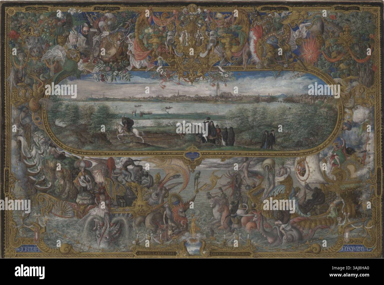16th century map of seville hi-res stock photography and images - Alamy