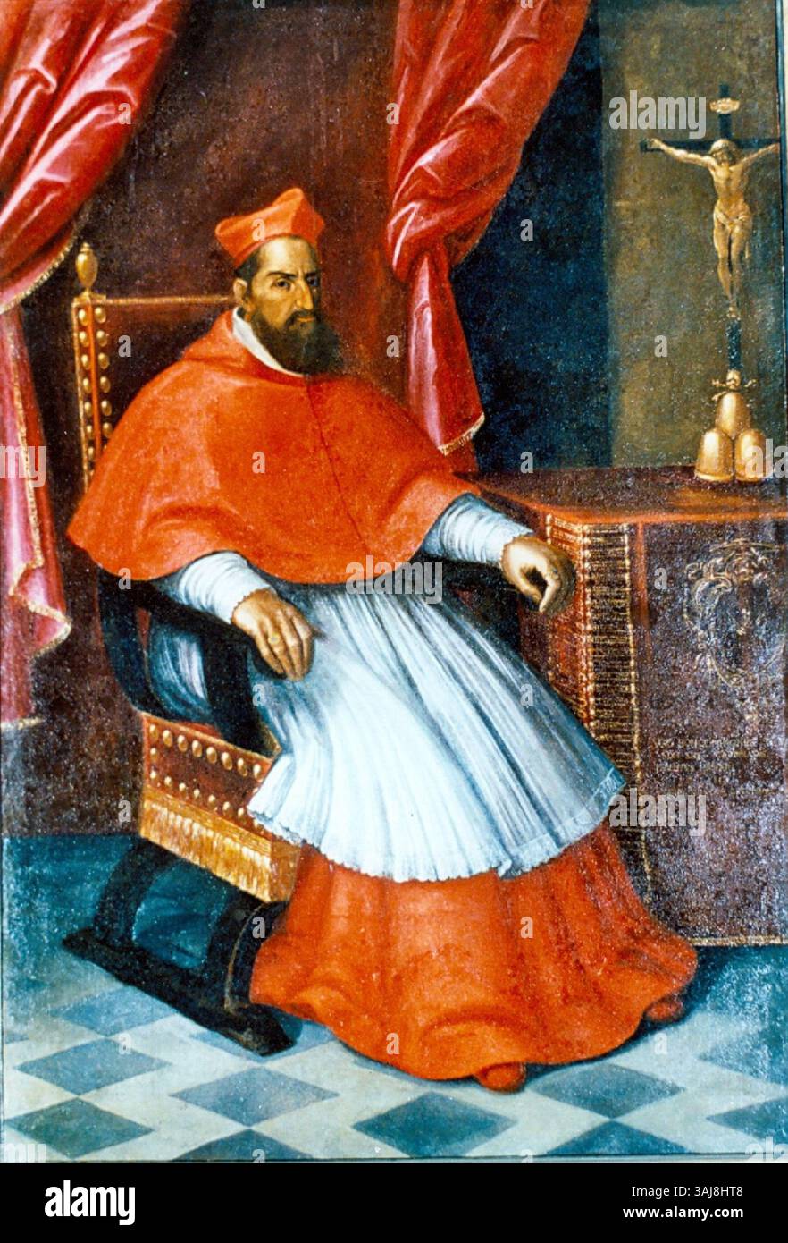 This portrait, dating between 1621 and 1649, depicts Cardinal Ugo ...