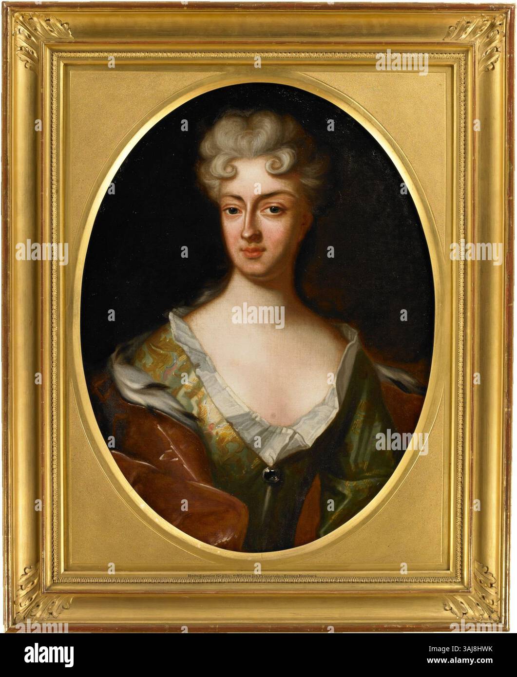 Portrait of Hedwig Luise of Hesse-Homburg (1675-1760), daughter of ...