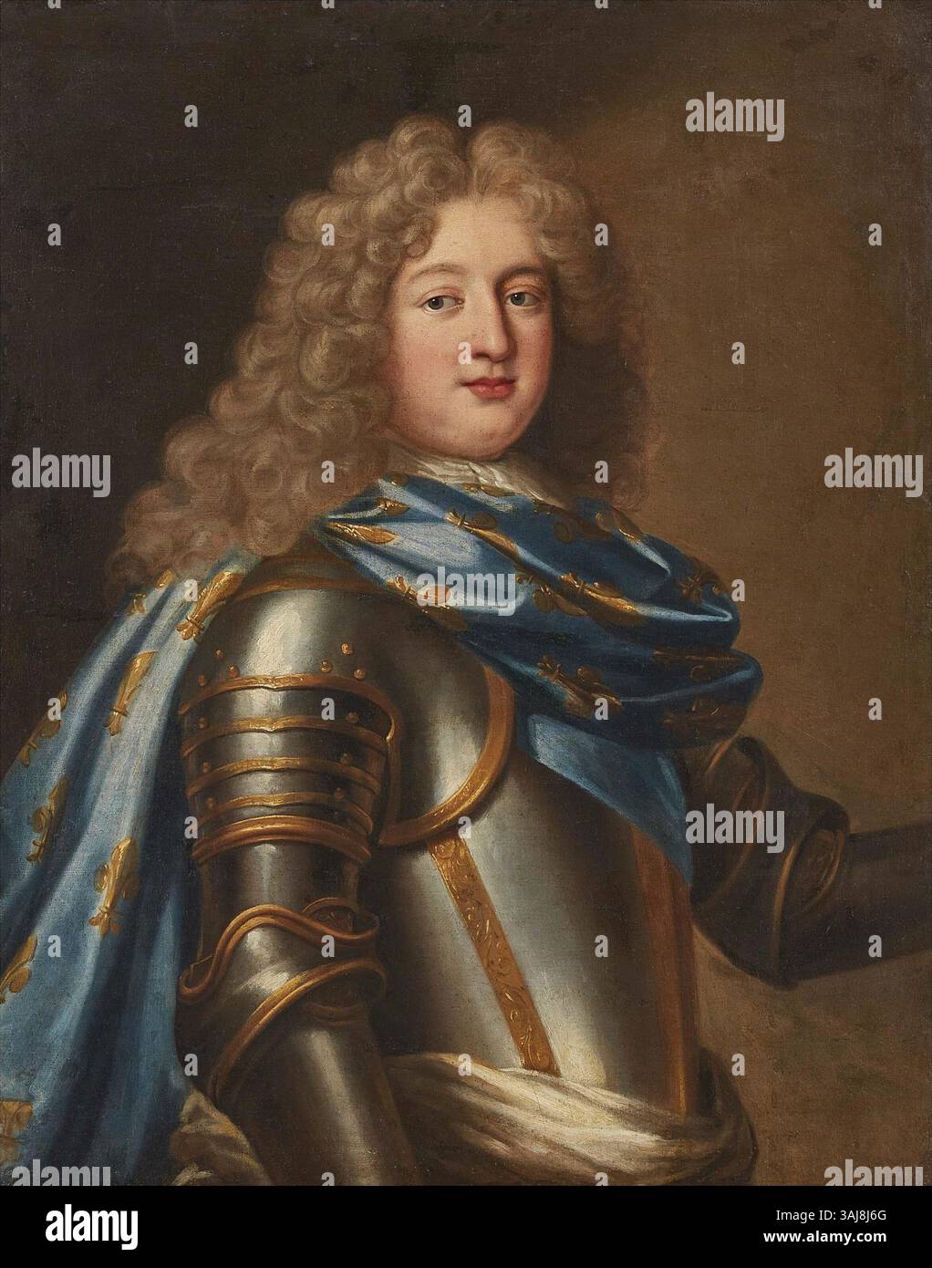 This 17th-century portrait, attributed to an unknown French artist ...