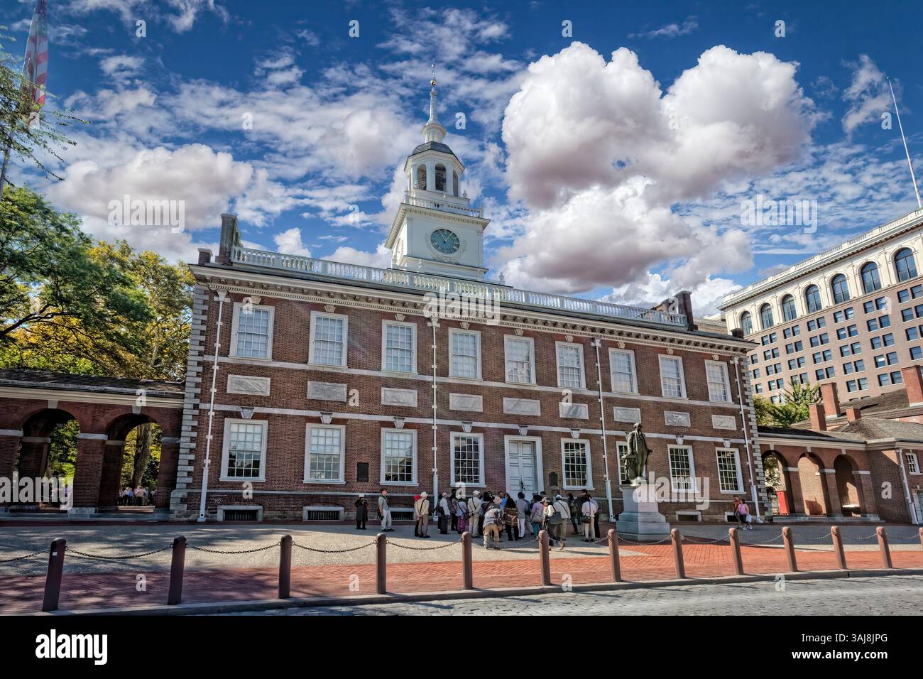 Independence Hall is the centerpiece of Independence National ...