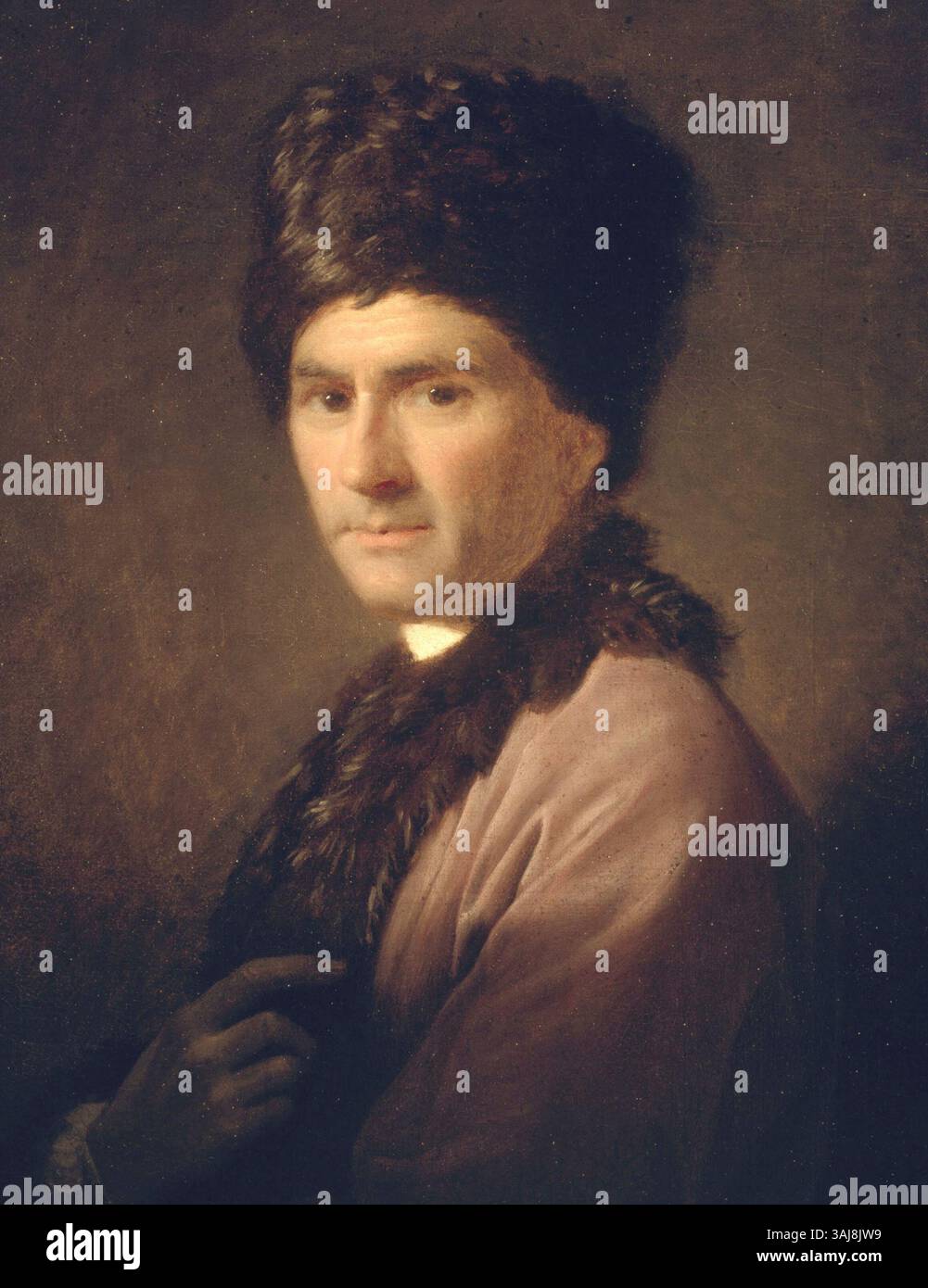 A 1766 portrait of Jean-Jacques Rousseau, painted by Allan Ramsay. The ...