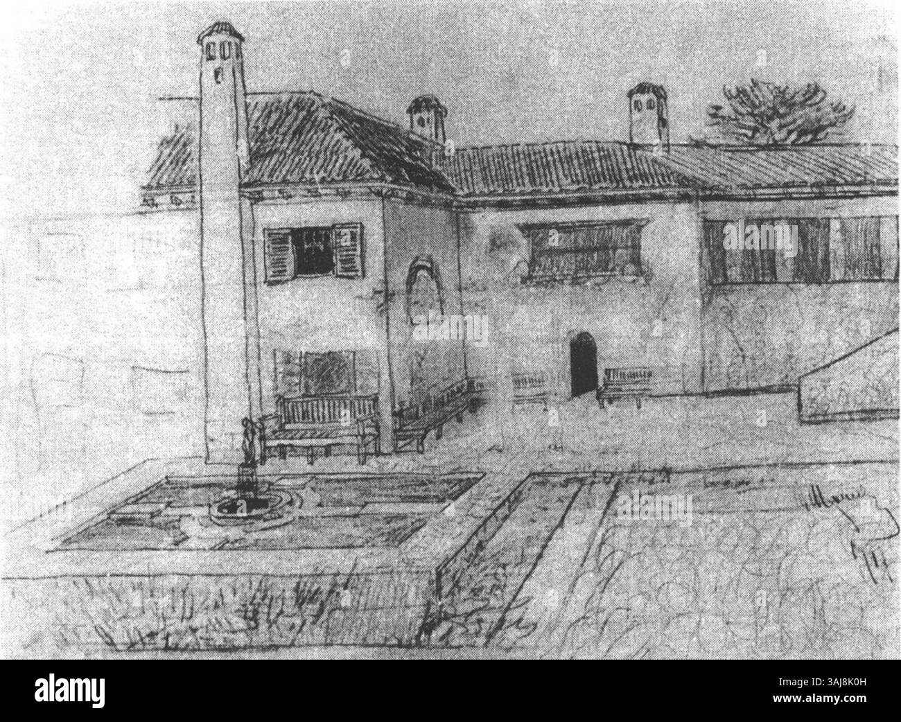 20th century abstract painting Black and White Stock Photos & Images ...