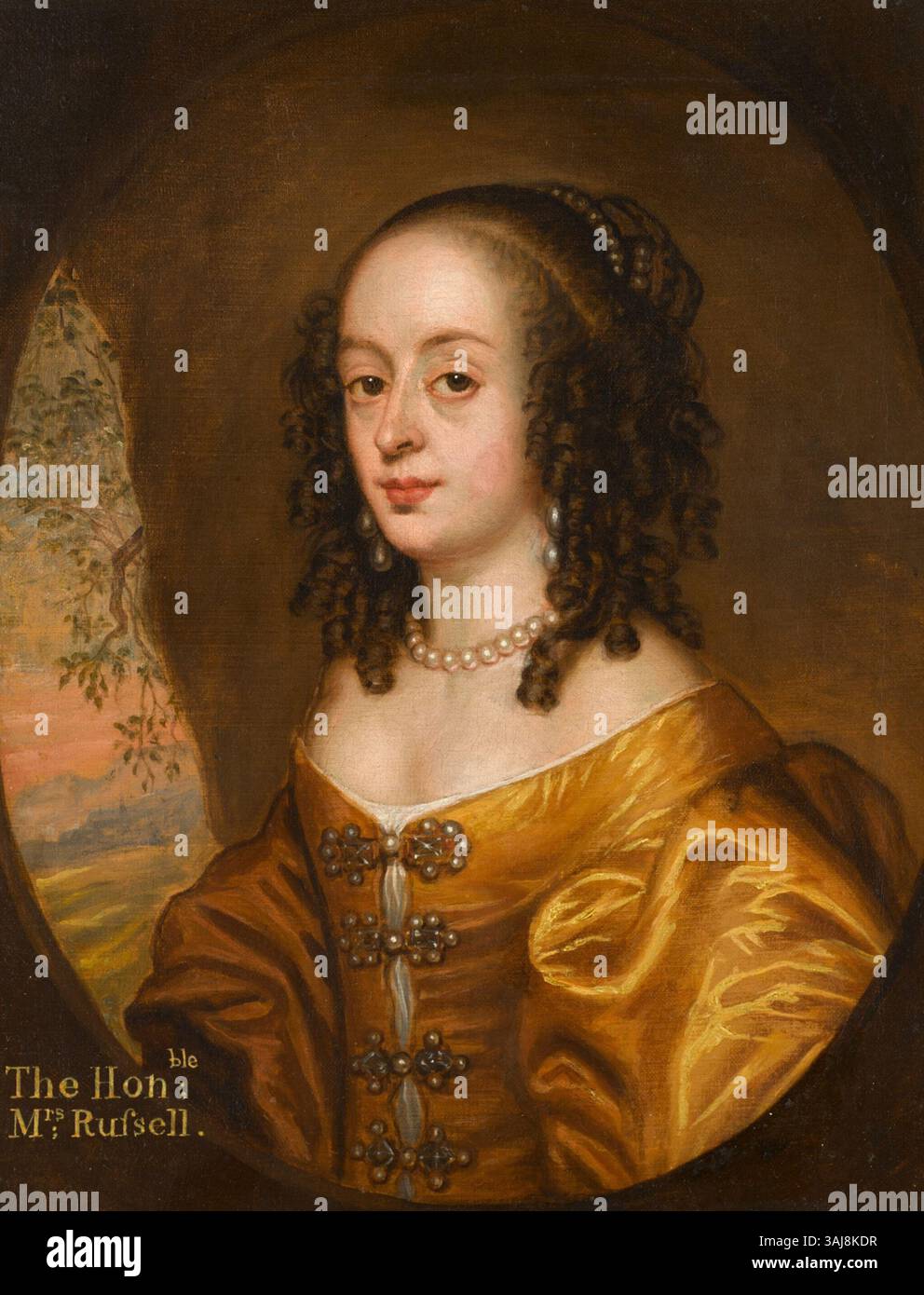 This 17th-century portrait, attributed to Joan Carlile, depicts Lady ...