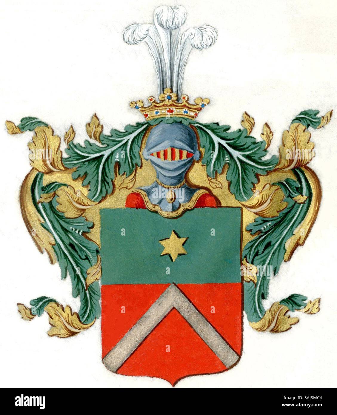 The Coat of Arms of the House of Kindyakov, created by an unidentified ...