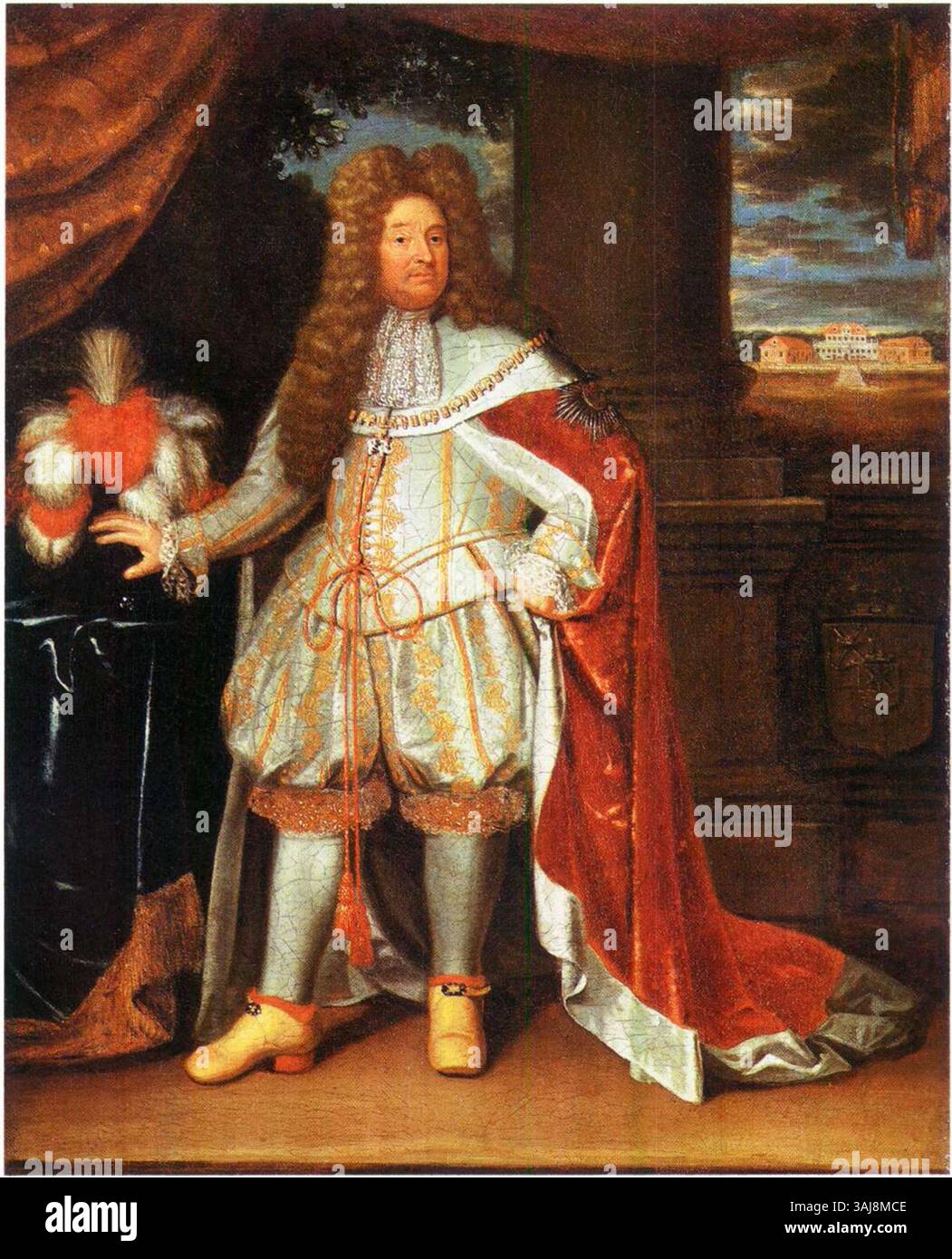 This 1696 portrait of Baron Jens Juel by Jacob Coning features the ...