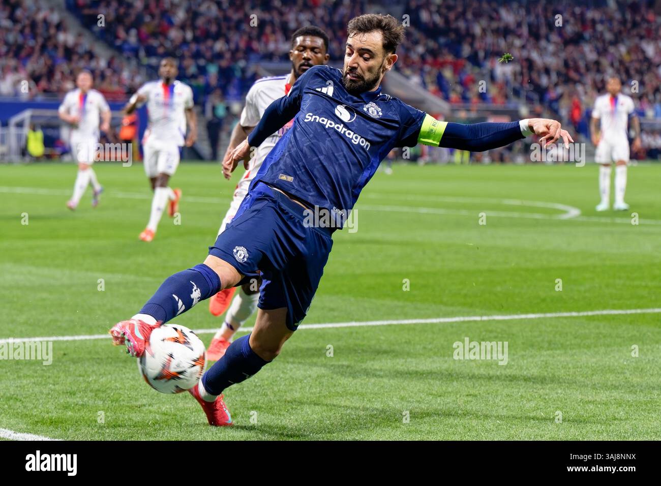 Lyon, France. 10th Apr, 2025. Lyon, France, April 10 2025 : Bruno ...