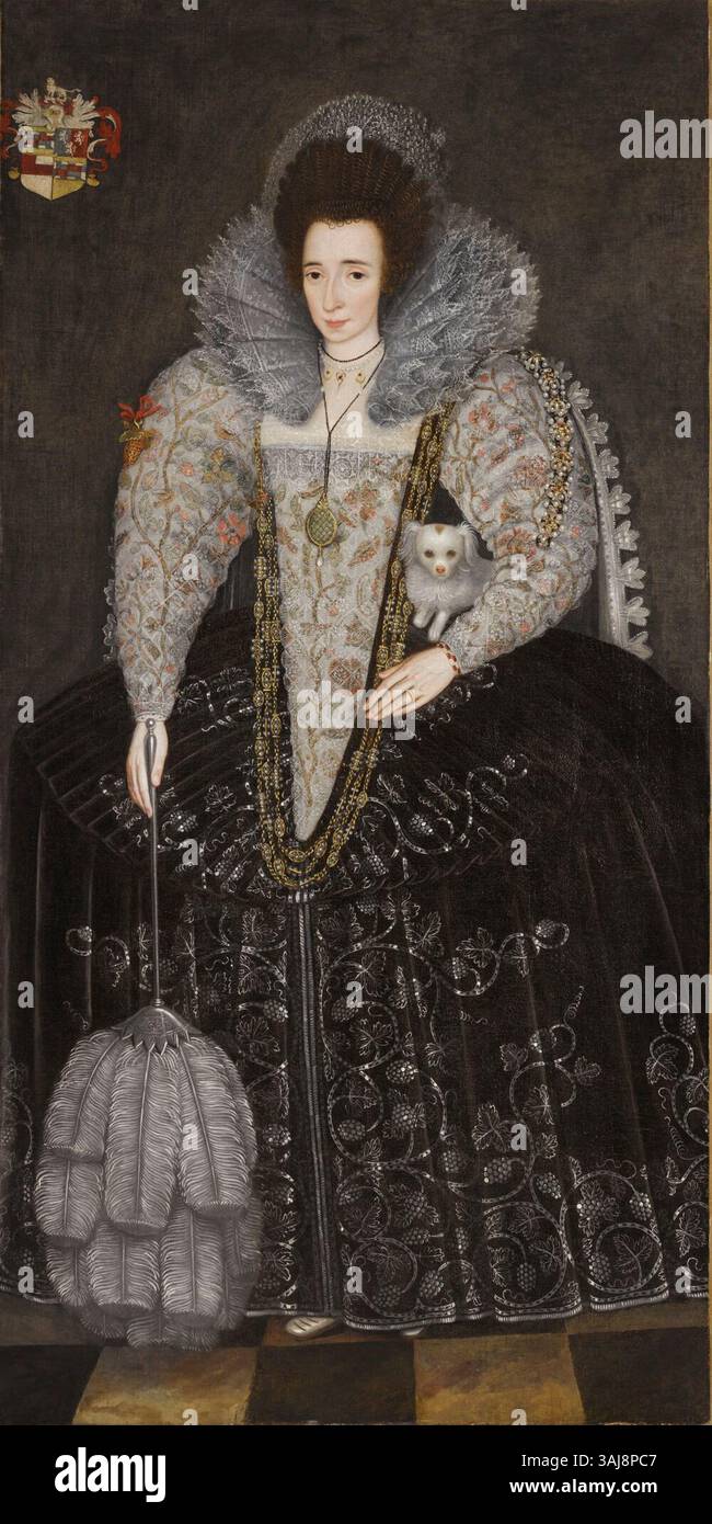 This portrait of Anne Russell, Lady Herbert (later Countess of ...