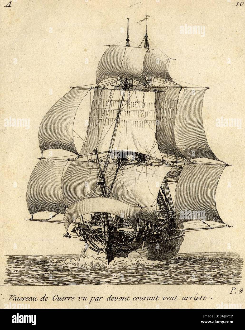 Pierre Ozanne’s 1813 drawing, engraved by Yves Le Gouaz, depicts a ...