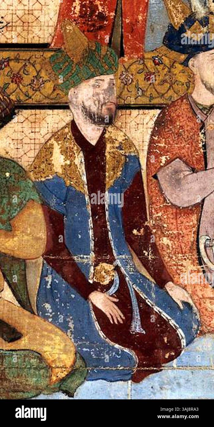 This portrait of Sultan Abu Said Mirza, created between 1550-1555, is part of the 'Princes of ...