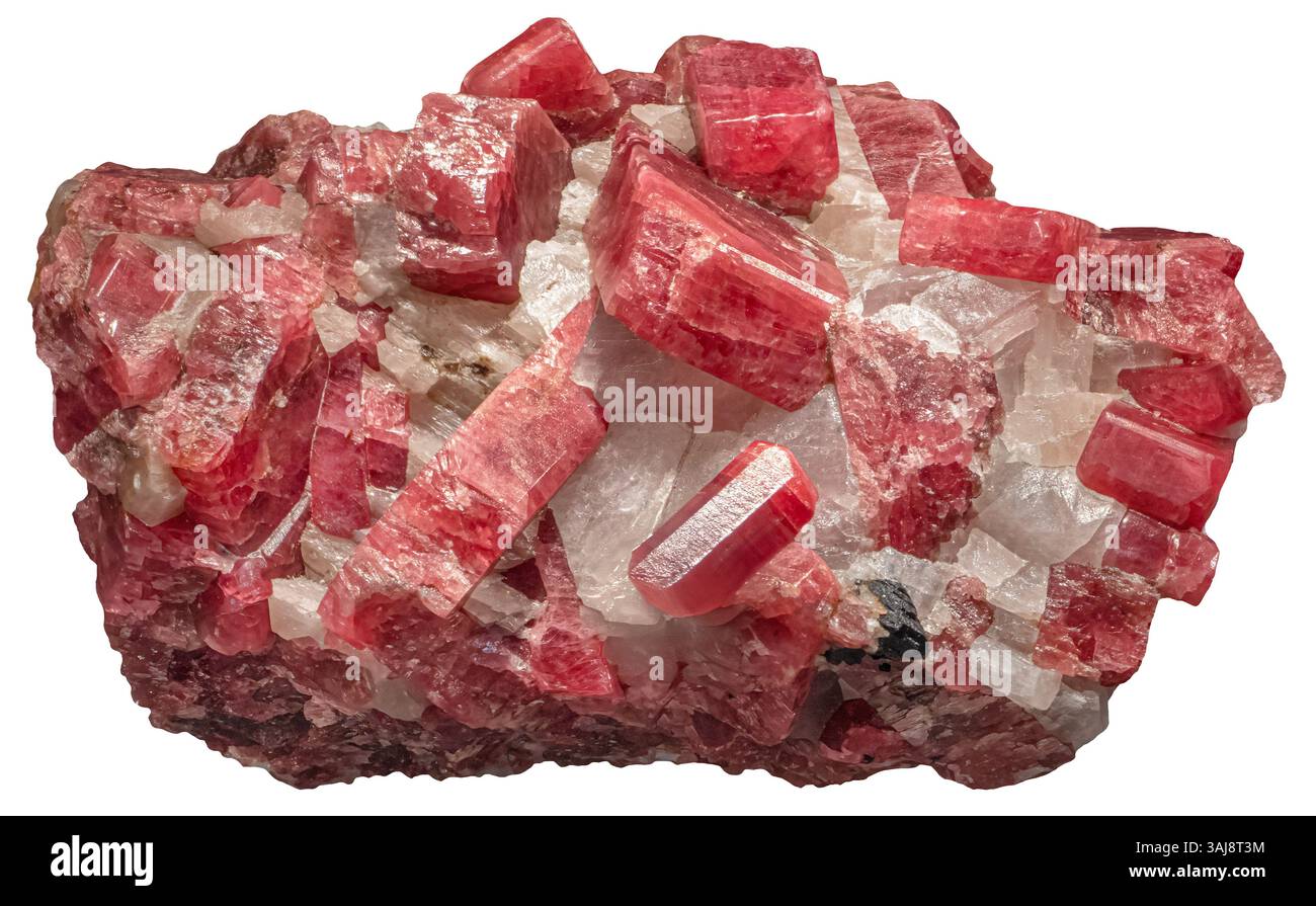 Rhodochrosite, Park County, Colorado Stock Photo - Alamy