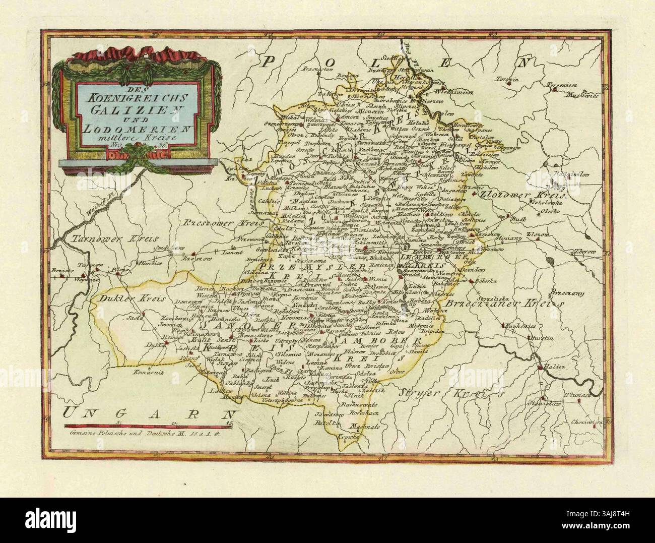 1789 map of central europe hi-res stock photography and images - Alamy