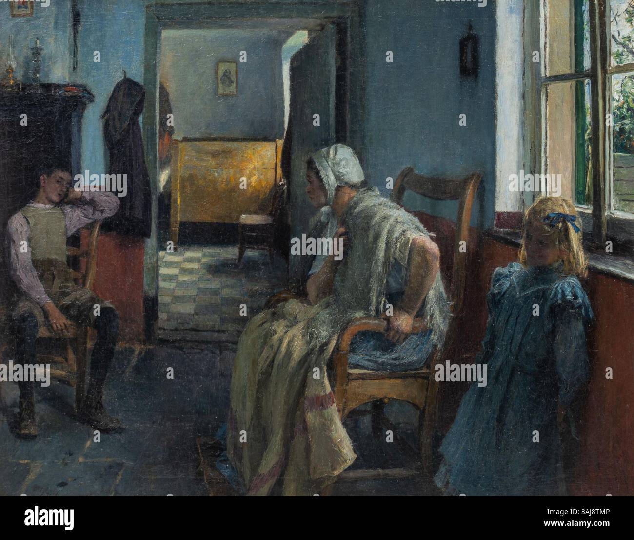 'Brother and Sister After the Quarrel' by Évariste Carpentier (1845 ...