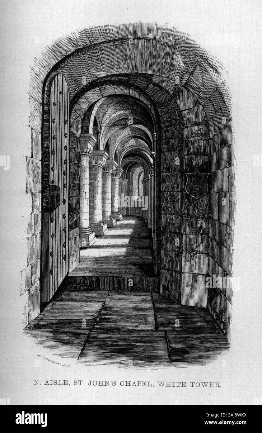 An illustration from 'Memorials of the Tower of London' (1866 ...