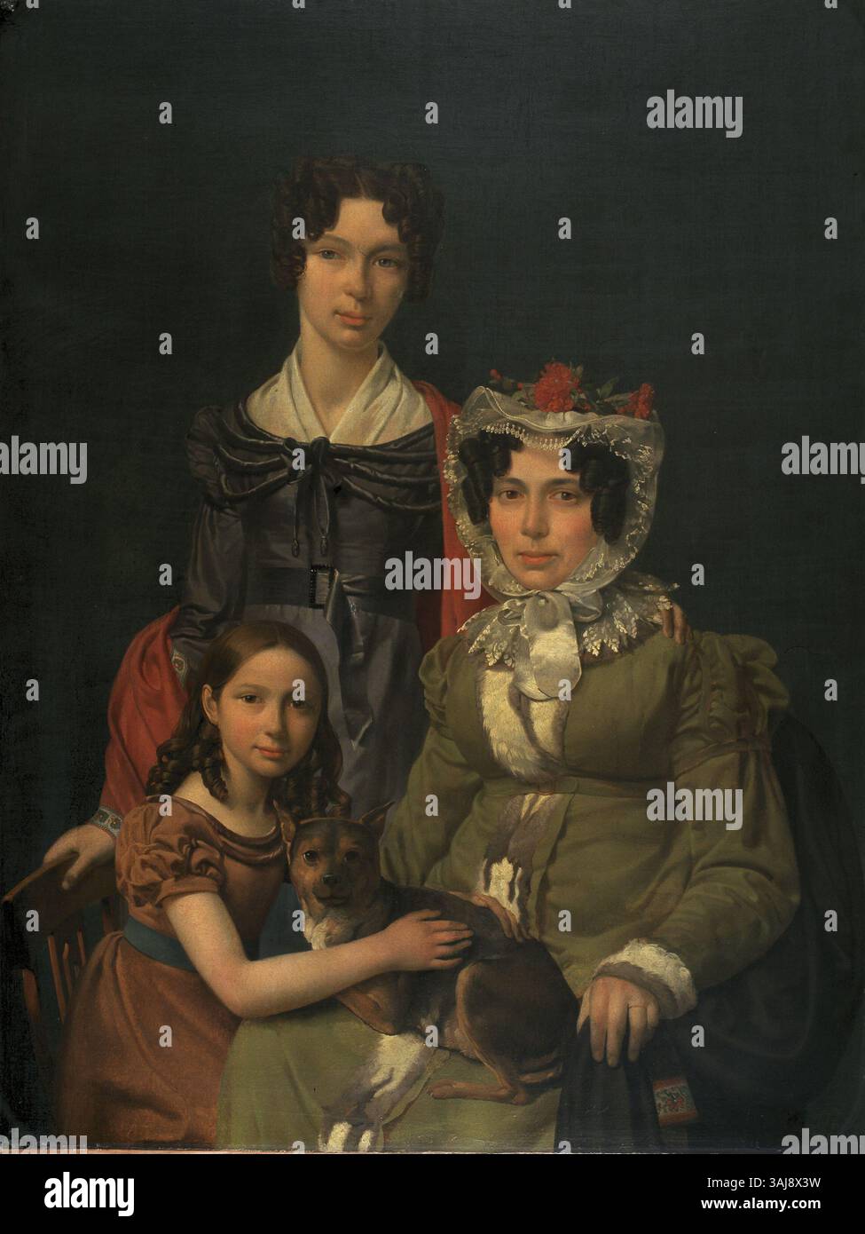 This 1826 portrait by an anonymous artist shows Petronille Bauwens-de ...