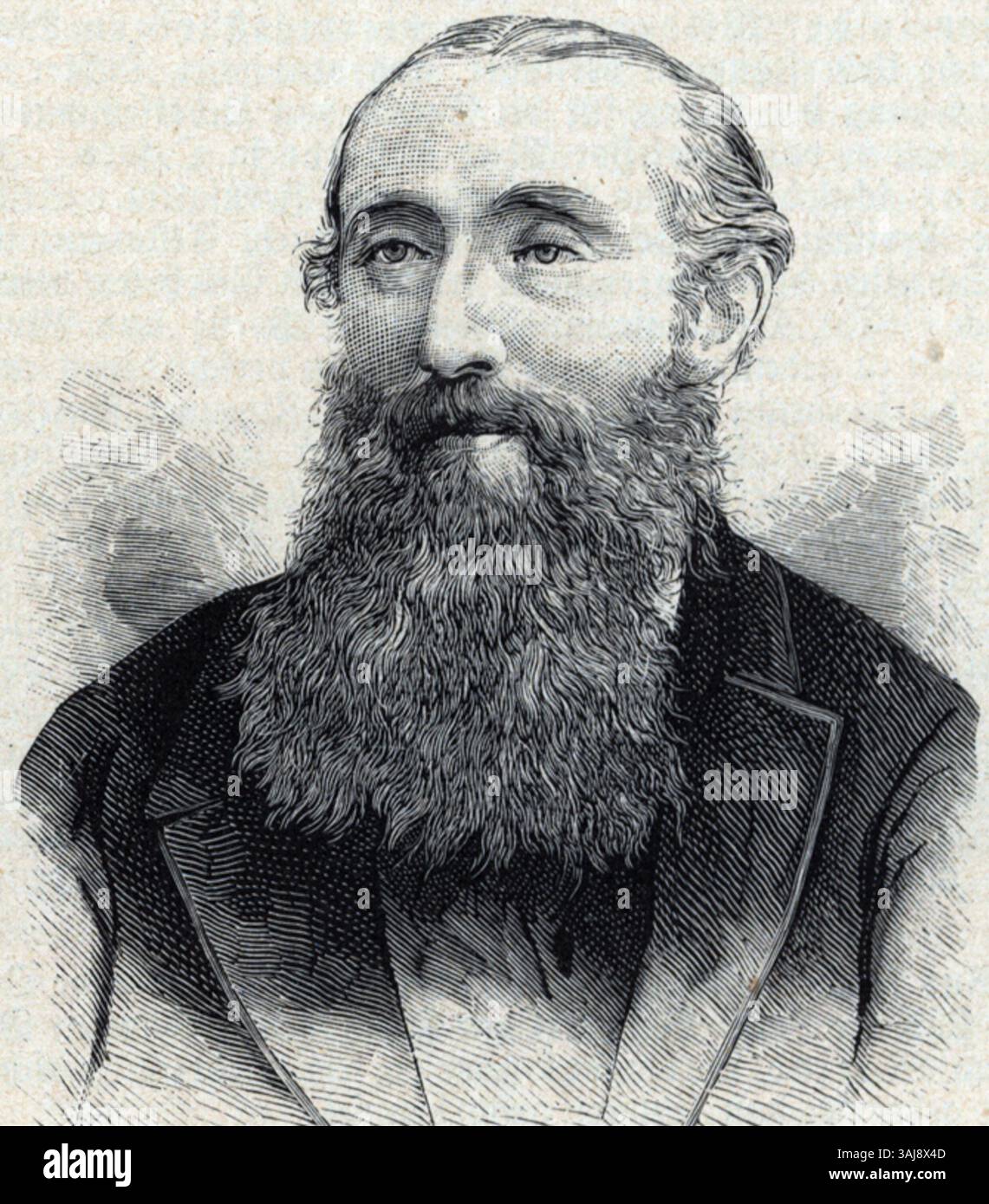 A cropped version of Edward Henry Palmer’s 1883 portrait, showcasing ...