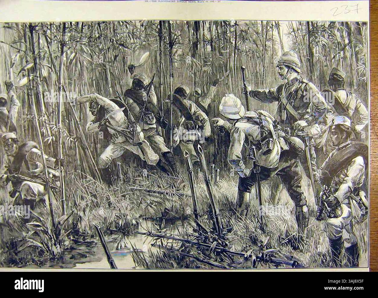 This illustration from the 1889 Illustrated London News depicts a ...