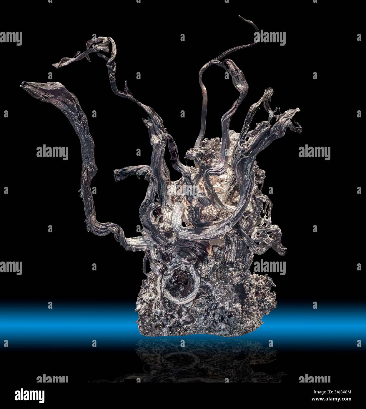 Silver wire growth hi-res stock photography and images - Alamy