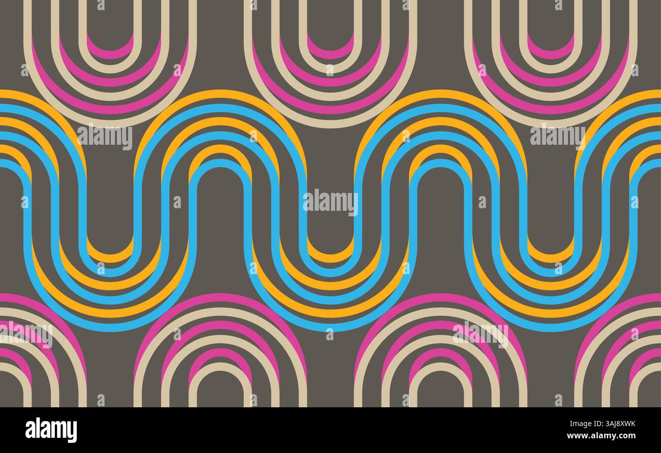 Vector seamless pattern. Simple geometrical design. Abstract background ... Vector seamless pattern. Simple geometrical design. Abstract background ...