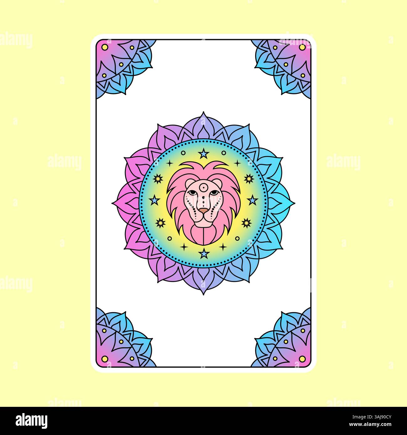 Card leo zodiac sign hi-res stock photography and images - Alamy