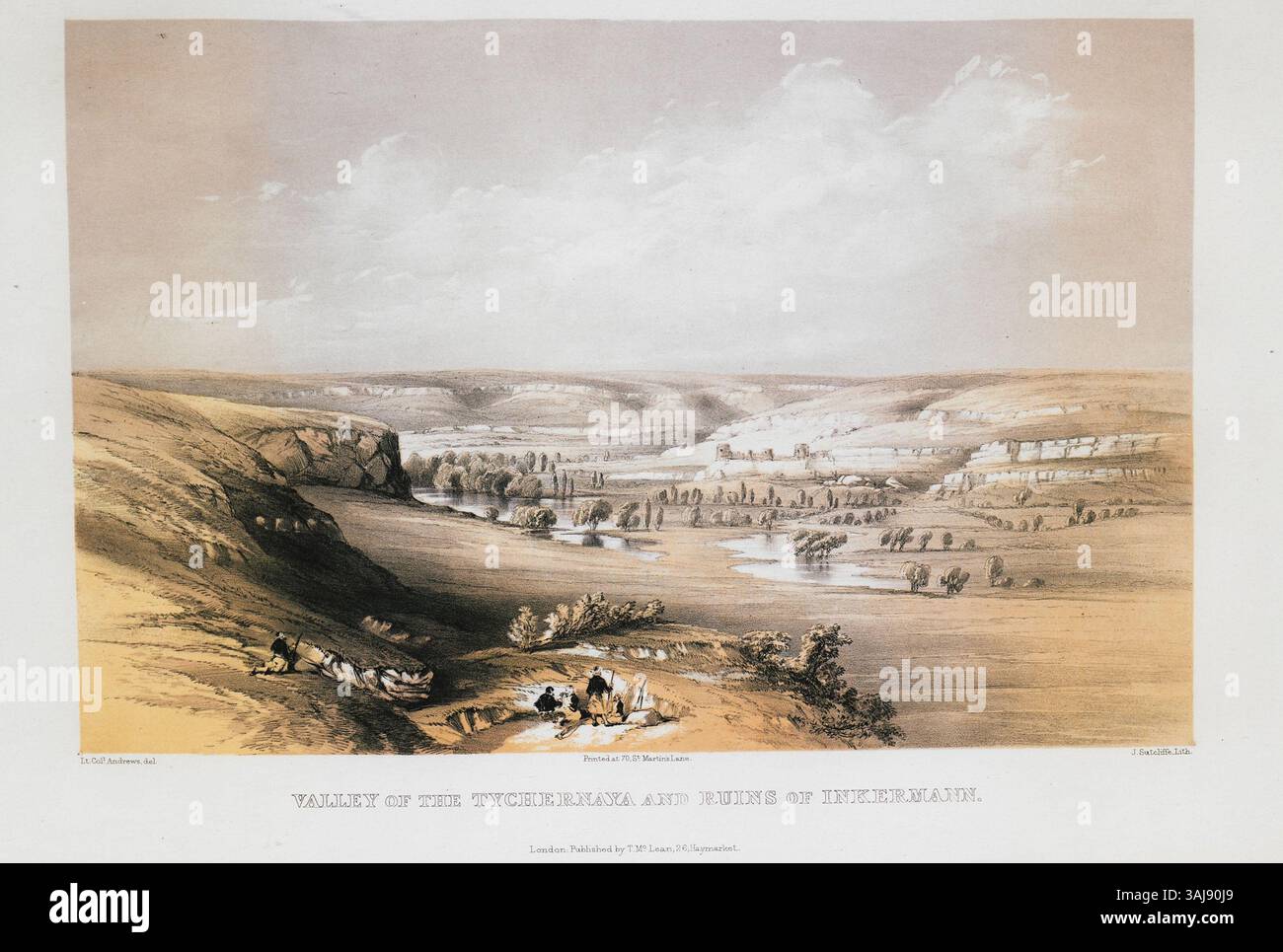 This artwork, titled 'Andrews Mottram,' created in 1856 by Thomas ...