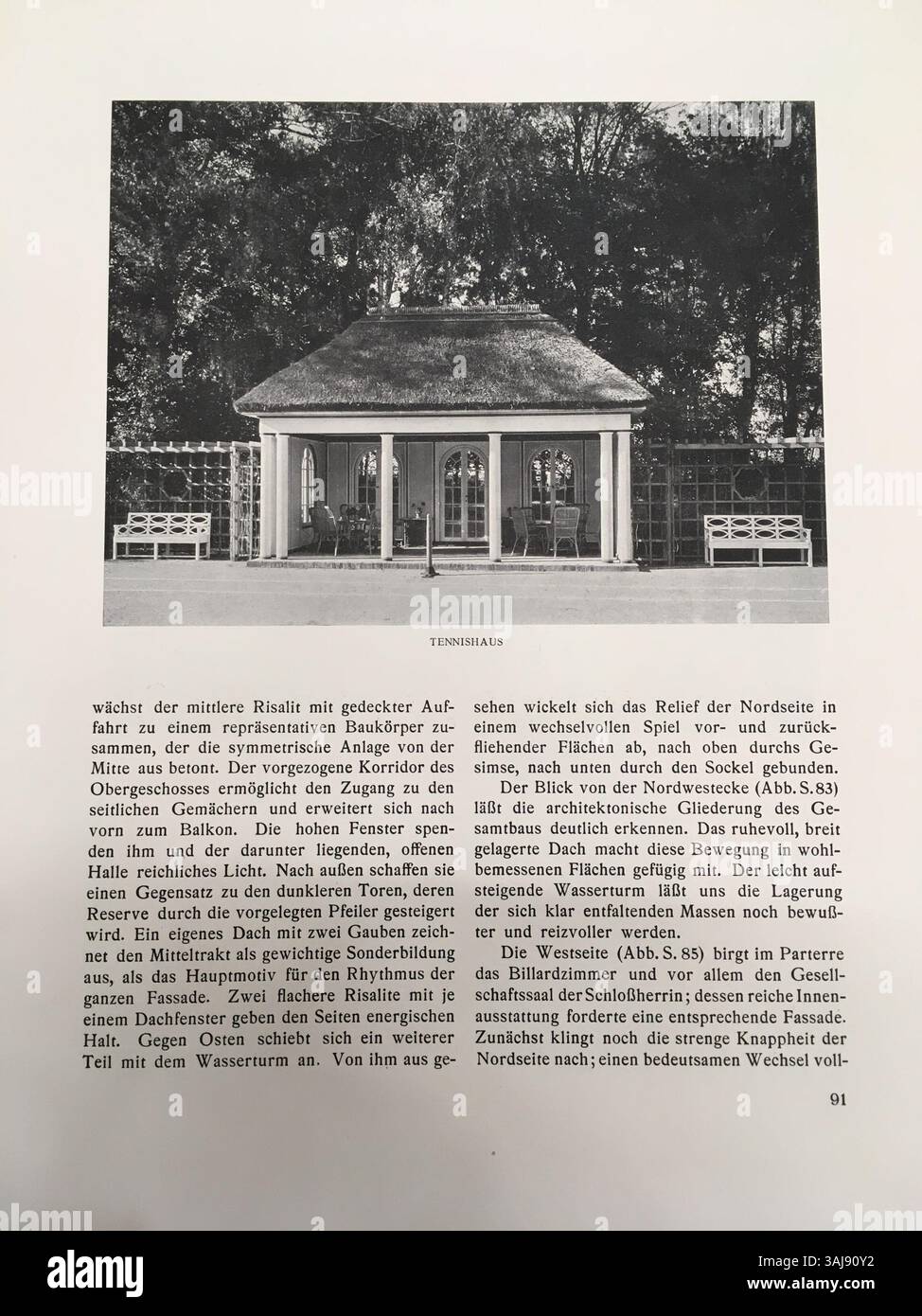 Bruno Paul designed this architectural piece, the Tennis House at ...