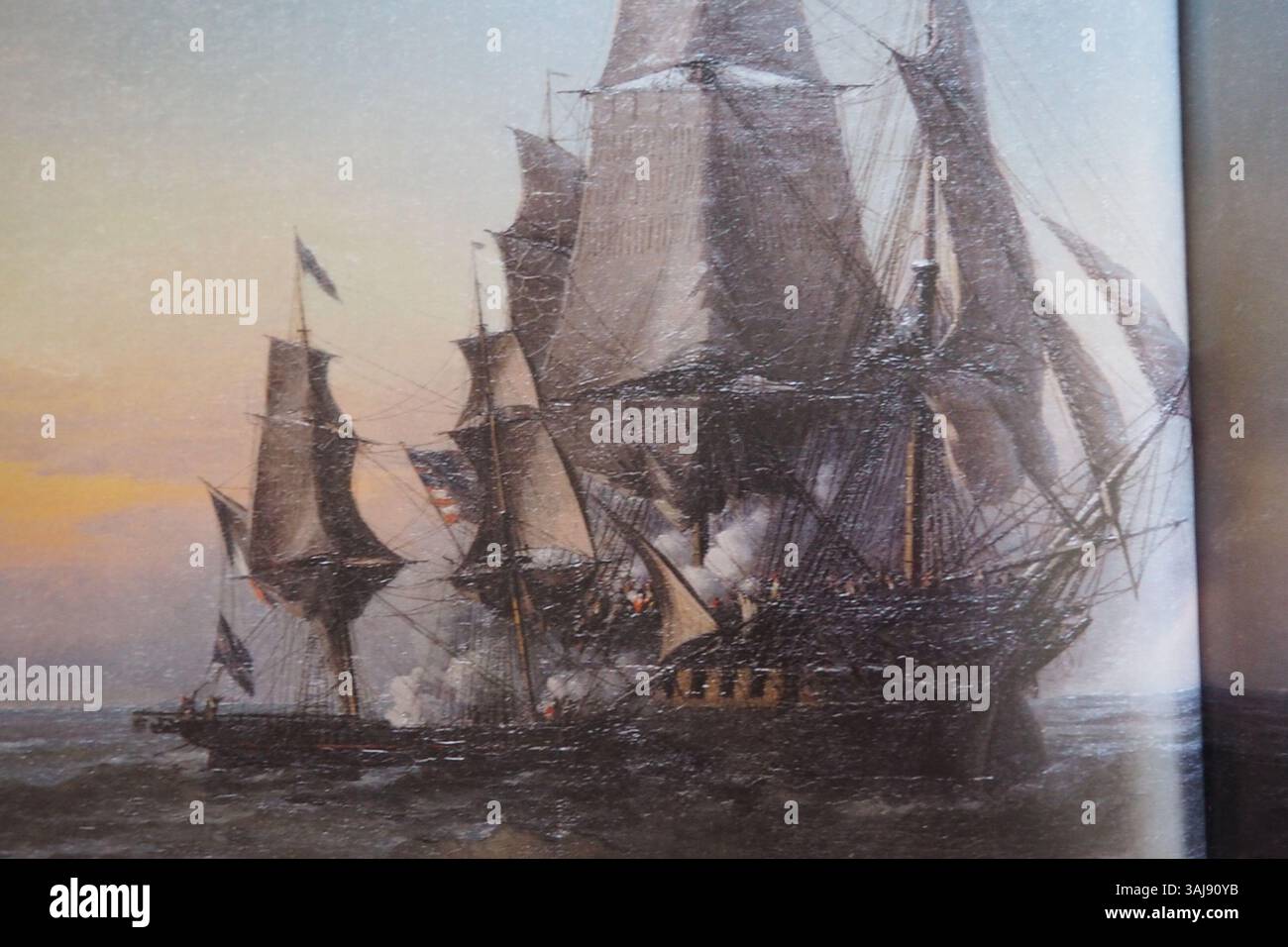 This piece by Léo Trémisot illustrates the capture of the Triton by the ...