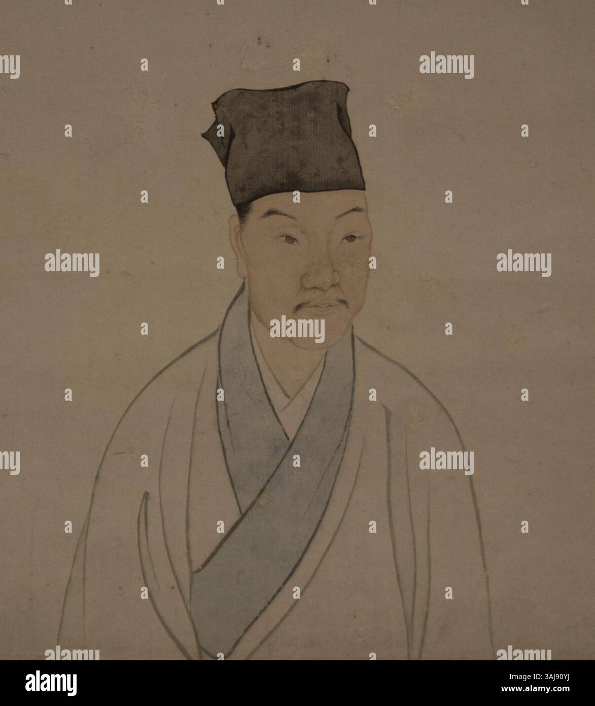 This portrait of Tang Yin (1470–1524), a renowned Ming dynasty painter ...