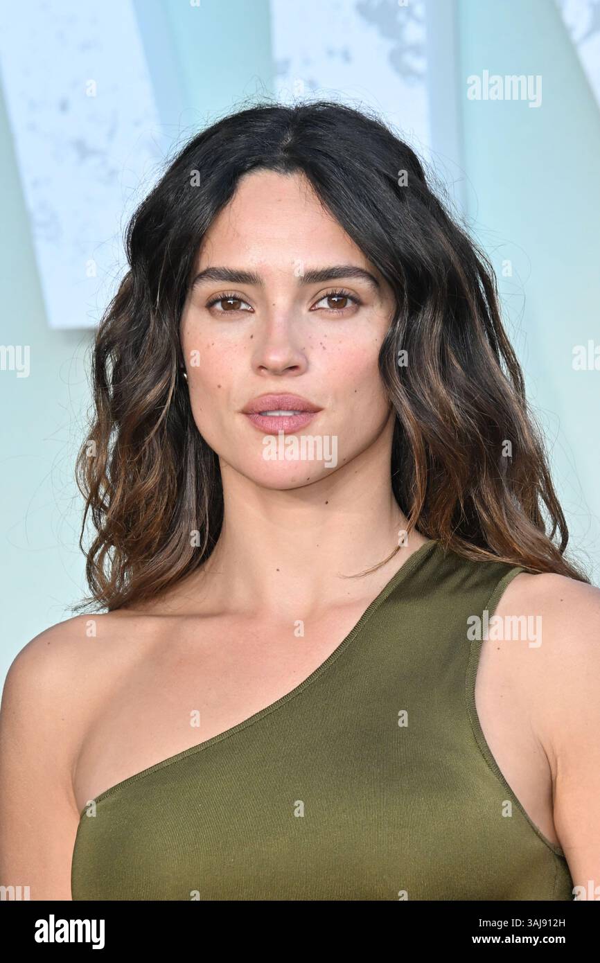 London, UK. 10th Apr, 2025. Adria Arjona at the UK Sneak Peek Event of ...