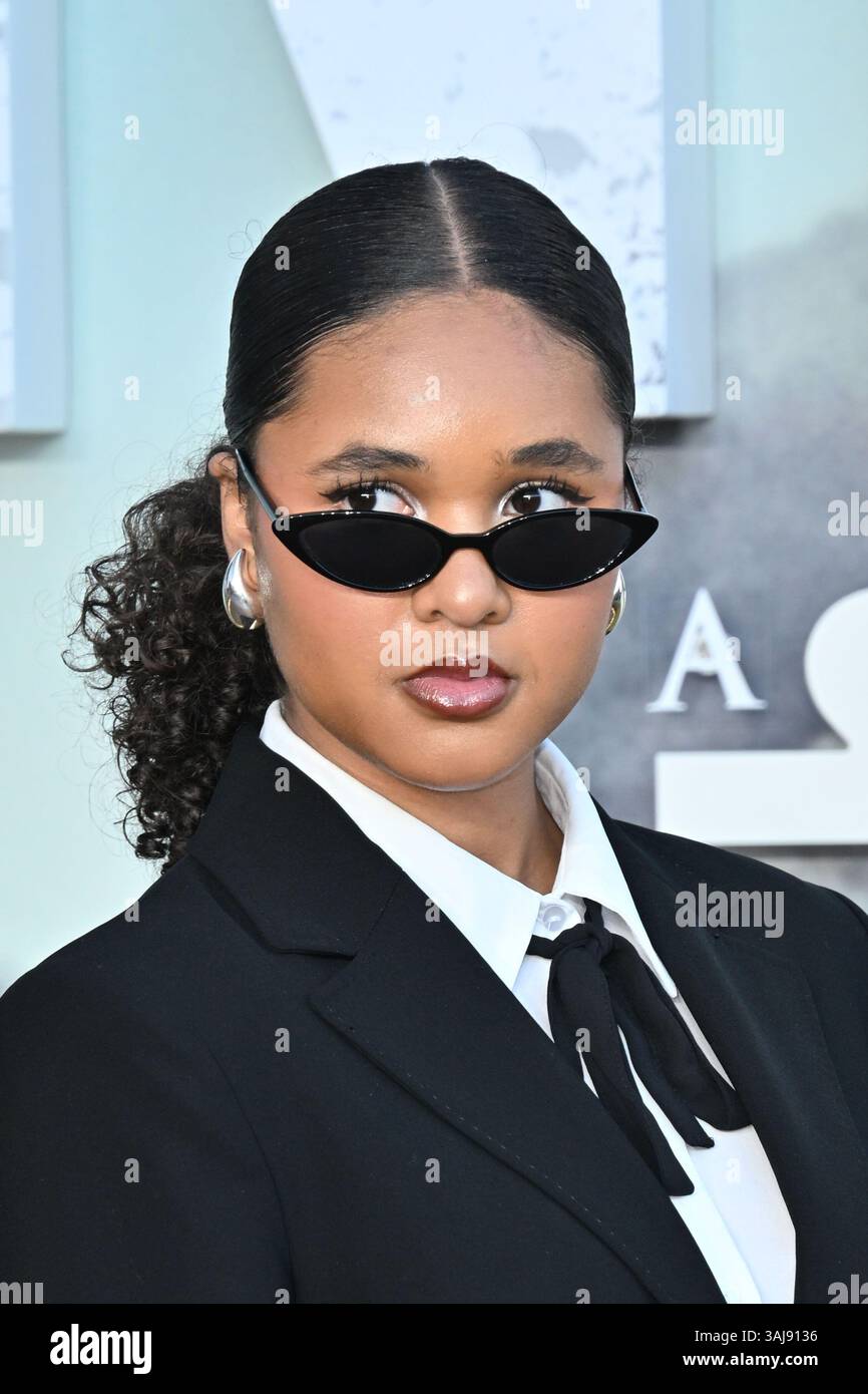 London, UK. 10th Apr, 2025. Vanessa Sam aka Inspiring Vanessa at the UK ...