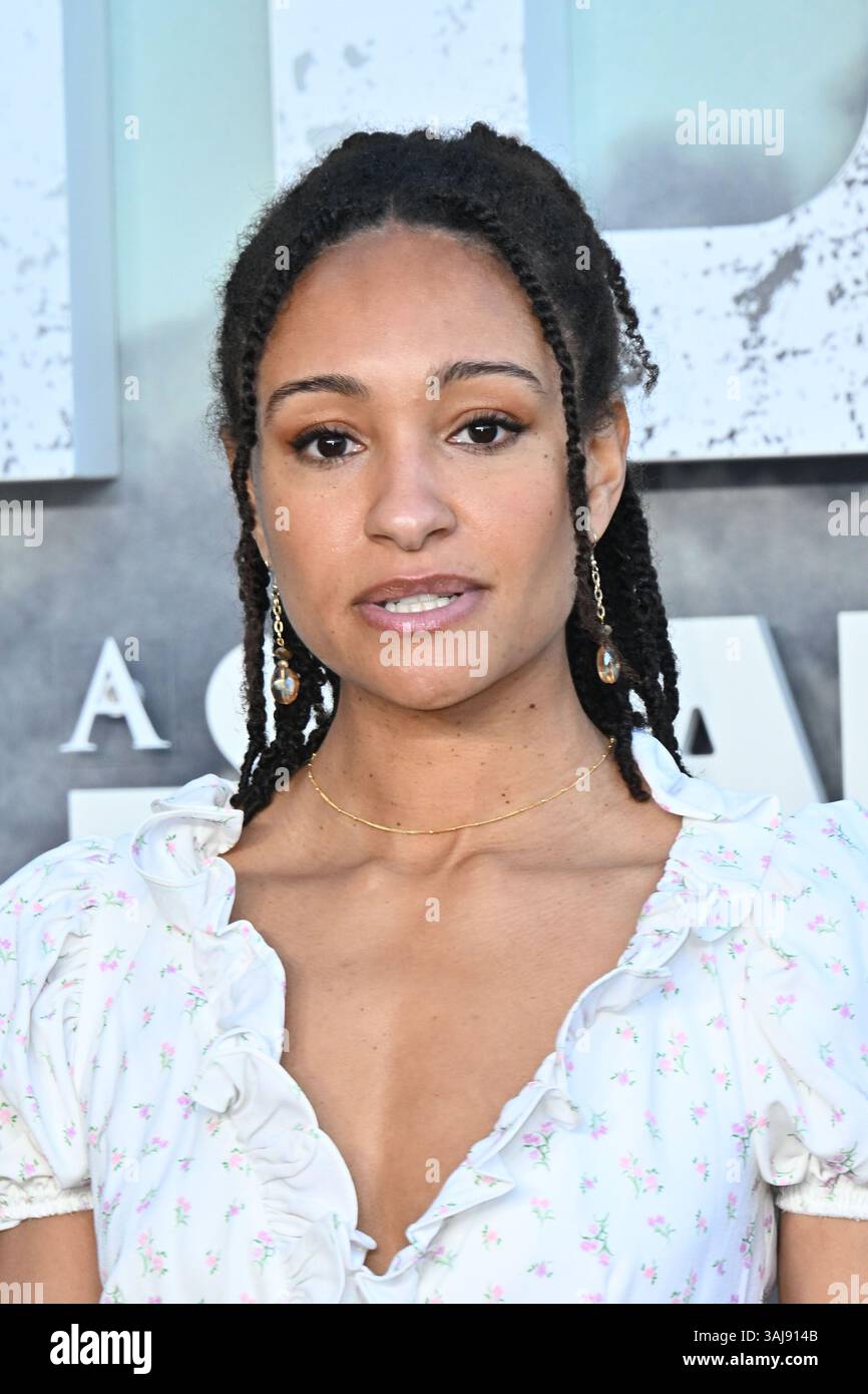 London, UK. 10th Apr, 2025. Natalie Simpson at the UK Sneak Peek Event ...