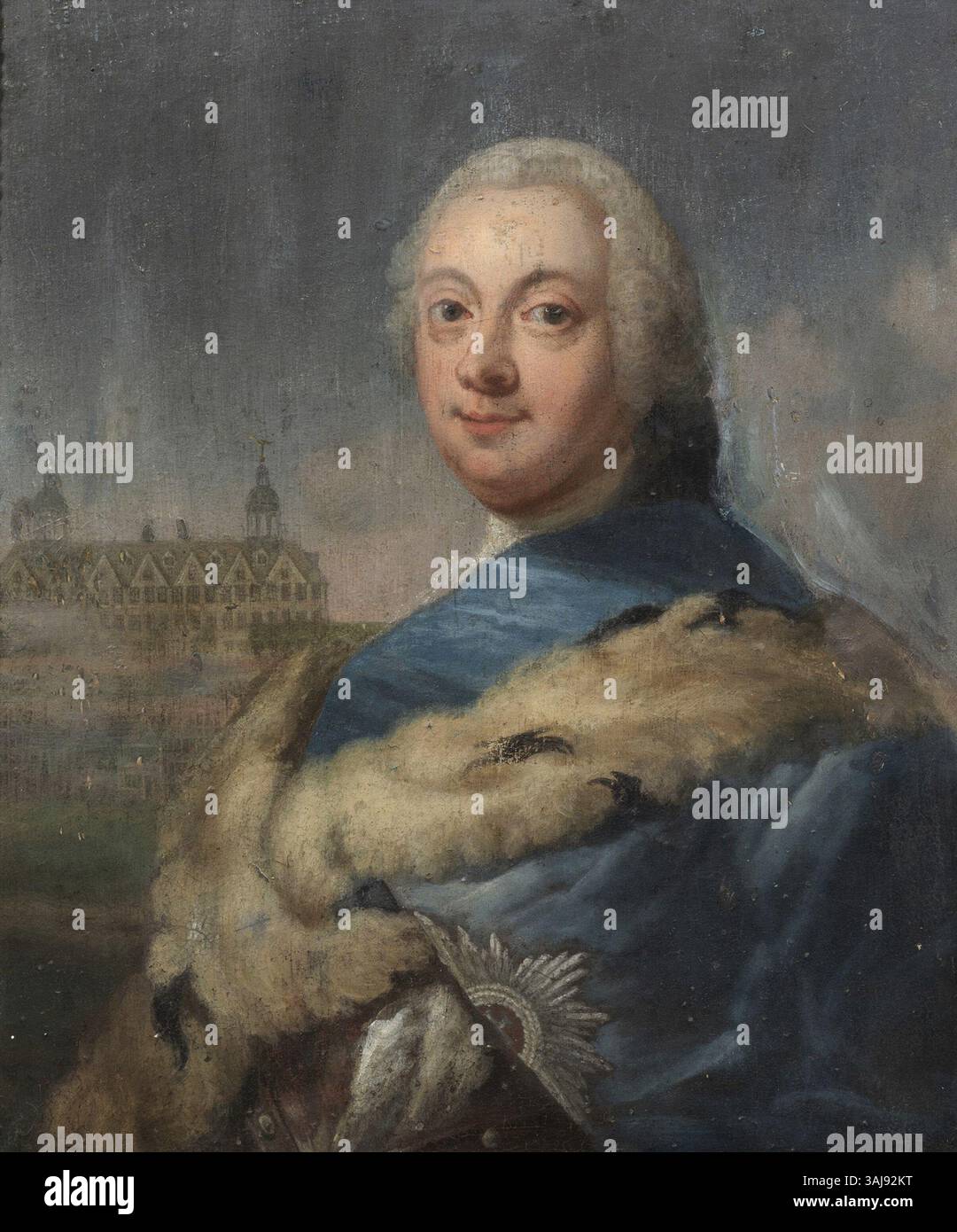18th-century portrait of Friedrich Karl, Duke of Schleswig-Holstein ...
