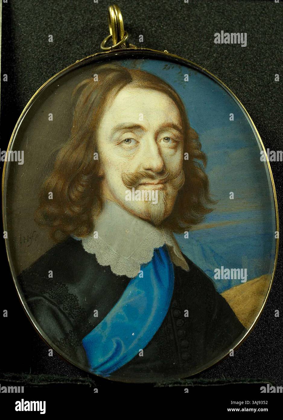 Portrait of Charles I of England by John Hoskins, painted between 1640 ...