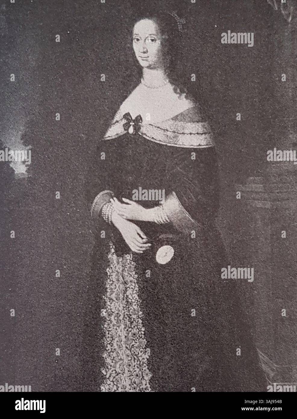 This portrait, painted by Jacob Heinrich Elbfas in 1642, depicts ...