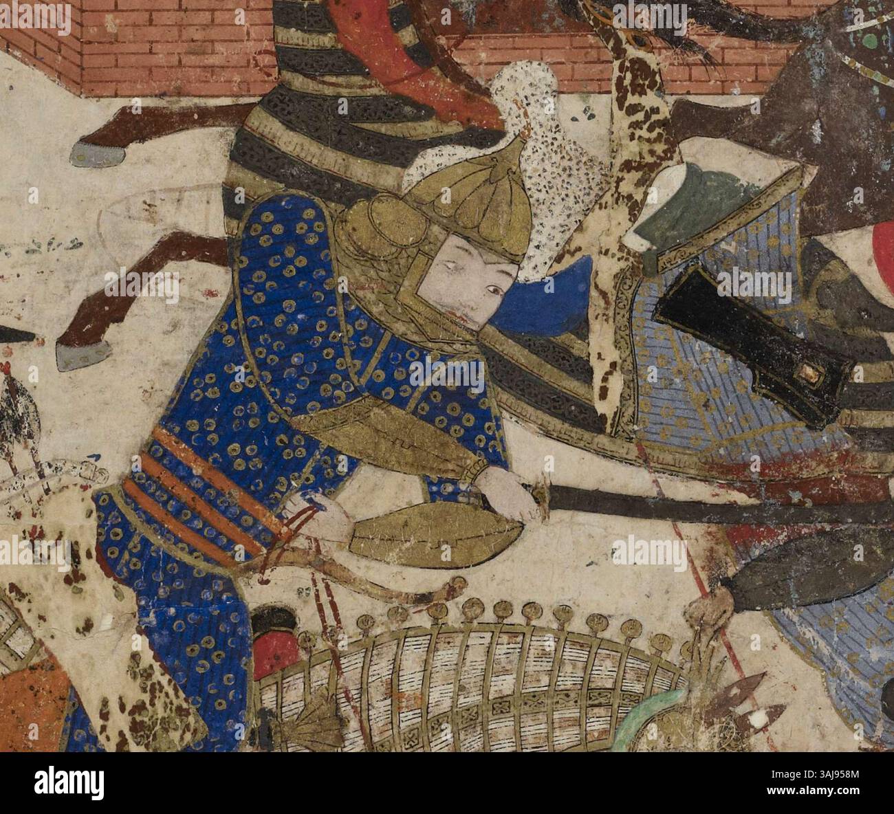 This detail from *MS. DIEZ A. Folio 70* presents an intricate view of a ...