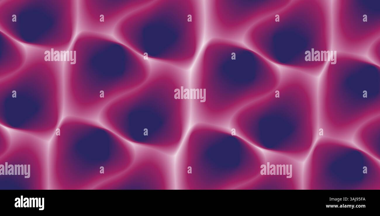 A Dynamic Abstract Vector Pattern Features Repeating Pink And Dark Blue
