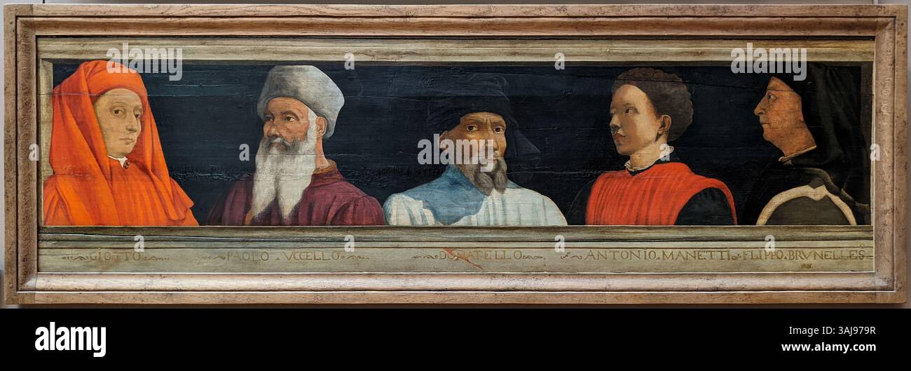 Group portrait painting 15th century hi-res stock photography and ...