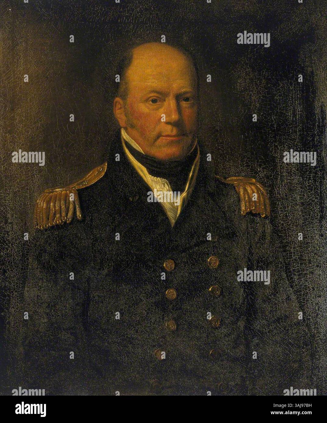 This 19th-century portrait depicts Captain William Broughton (1762-1821 ...