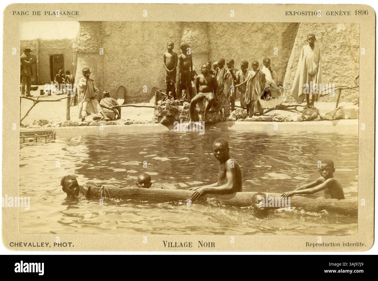 A second black-and-white photograph by Antoine Elie Chevalley from the ...