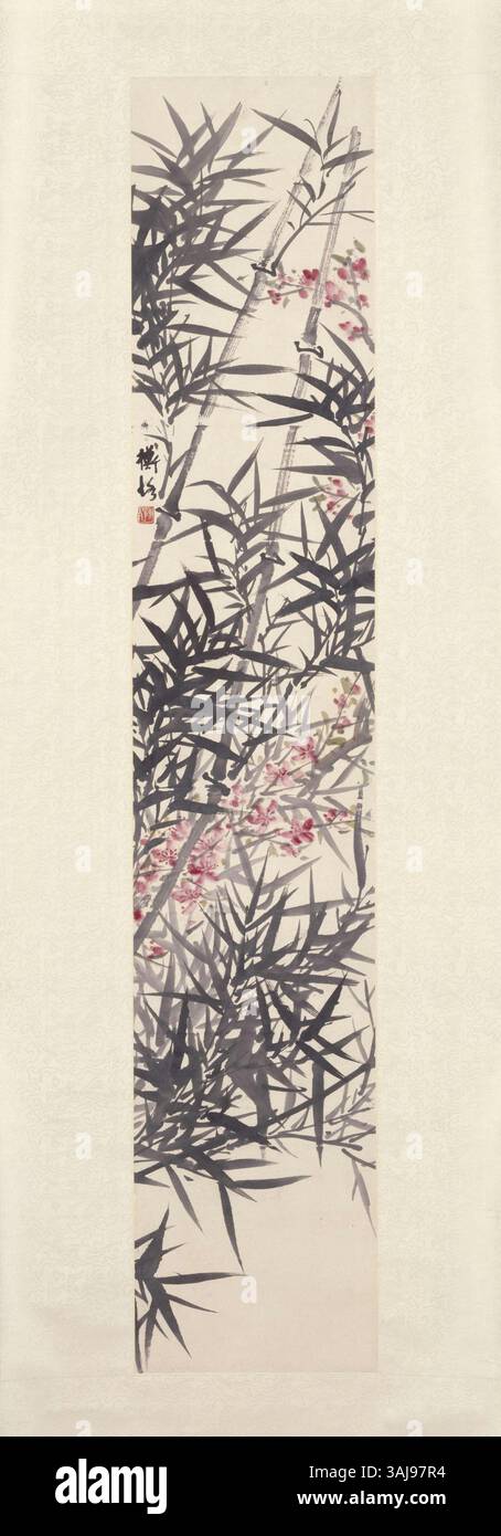 Chen Shizeng’s ink and color painting, part of The Palace Museum’s ...