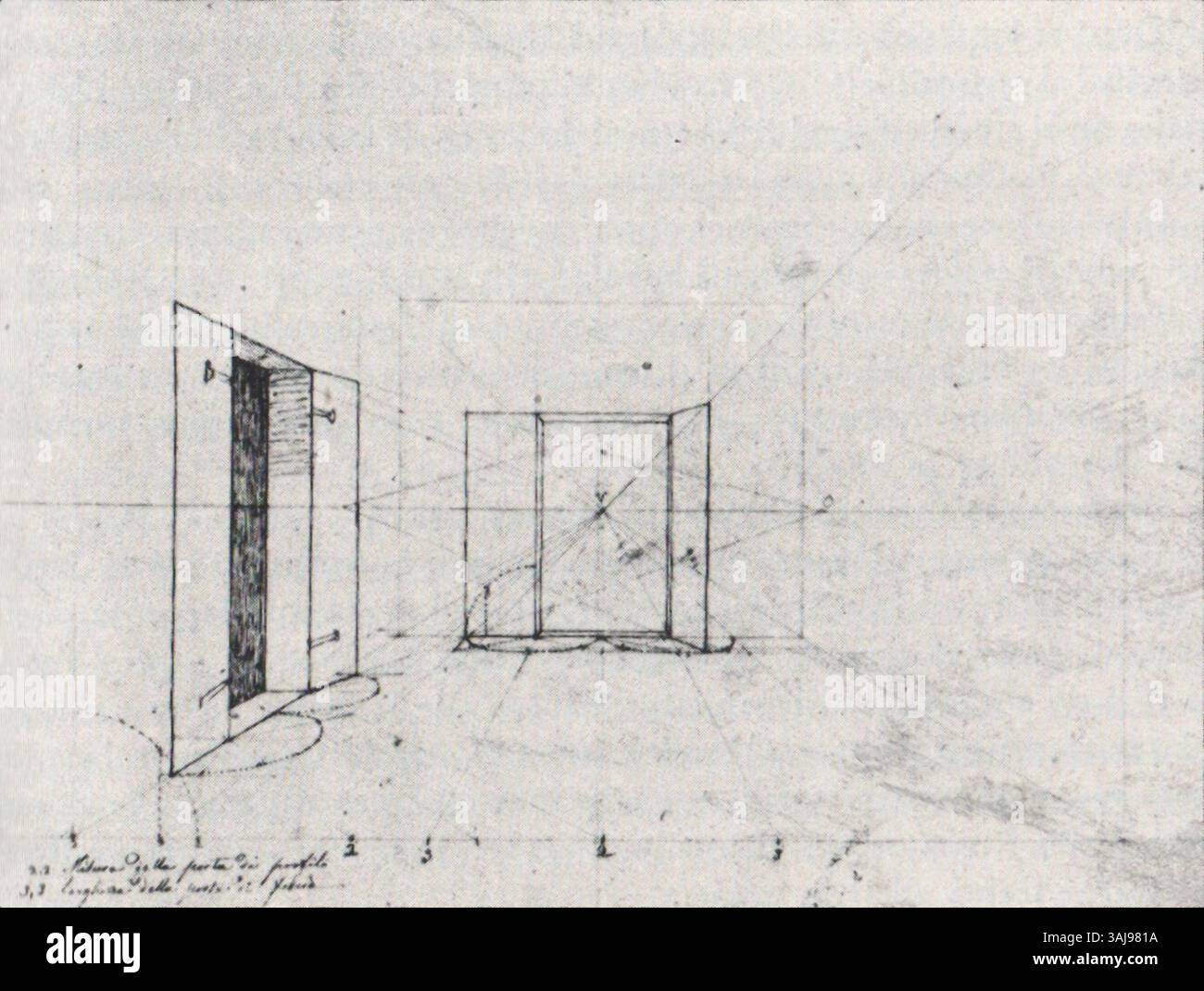 Studiu de perspectiva by Gheorghe Tattarescu, part of a cycle of 50 ...