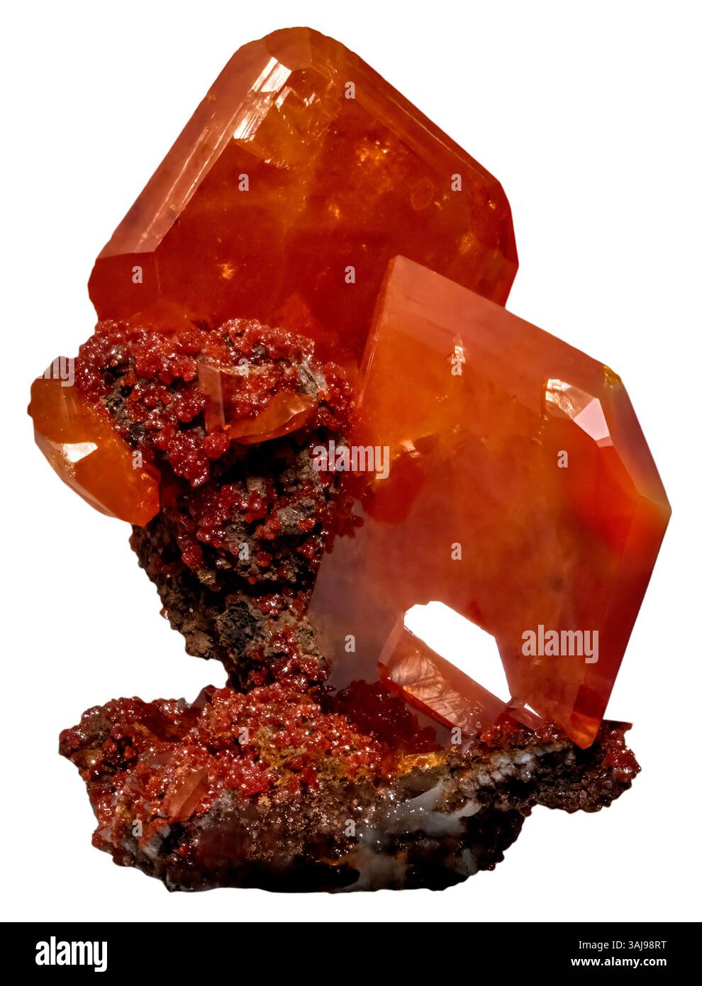Transparent wulfenite hi-res stock photography and images - Alamy