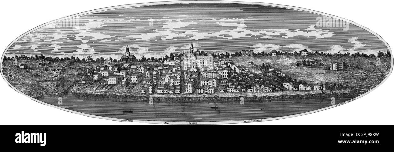 This 1863 map of Vicksburg, created by L.A. Wrotnowski, depicts the ...