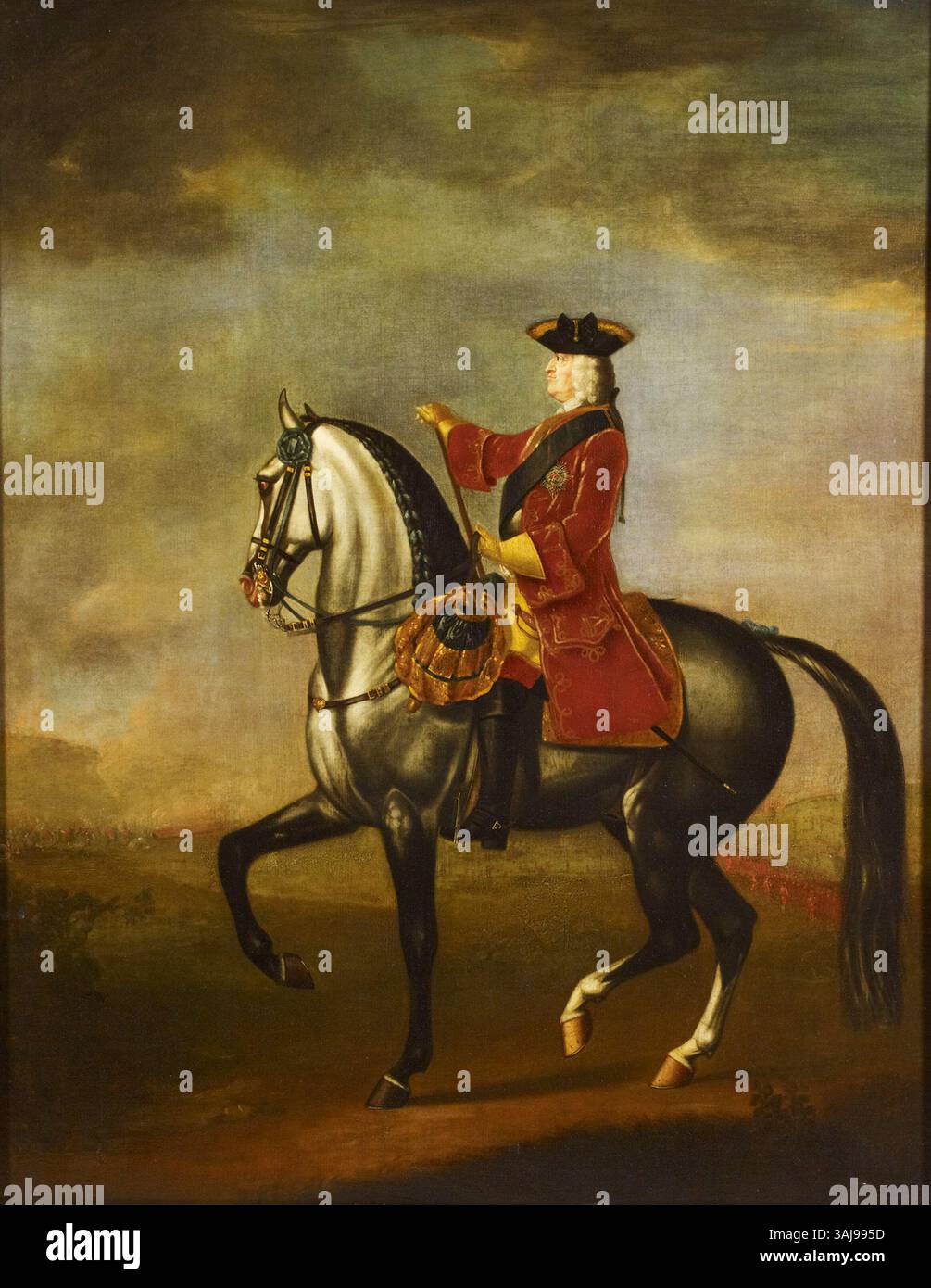 This portrait of George II, painted between 1750 and 1790 by David ...