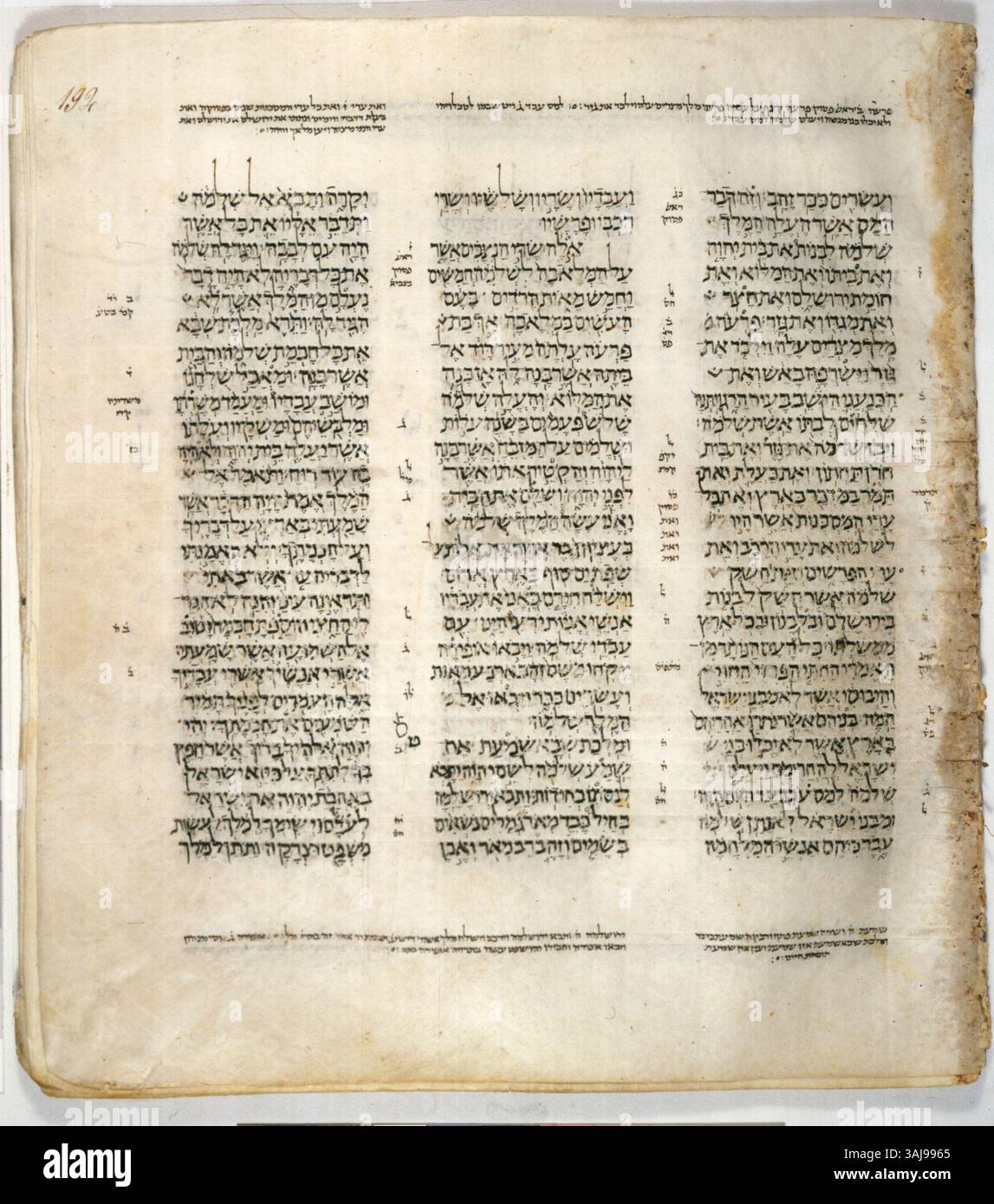 The 380th page of the Leningrad Codex contains text from 1 Kings 9:14 ...