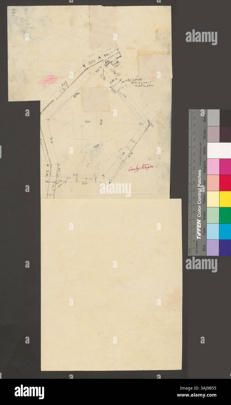 This image shows a section of the floor plan of the Castle of ...
